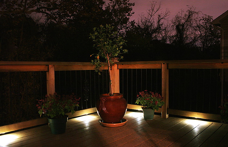 Aluminum Deck Railing Led Strip Lights | Home Design Ideas