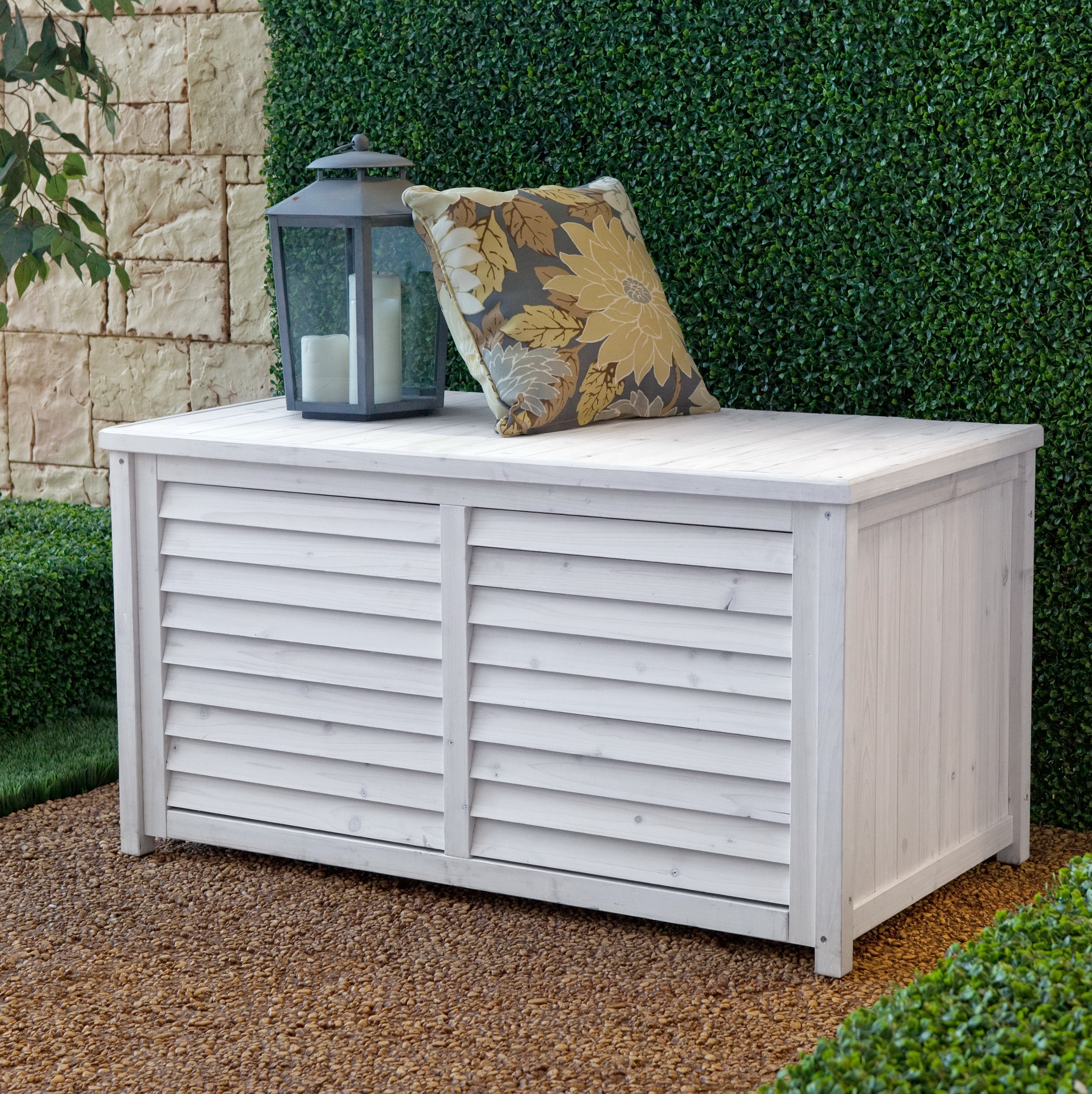 Seat Deck Box With Plans
