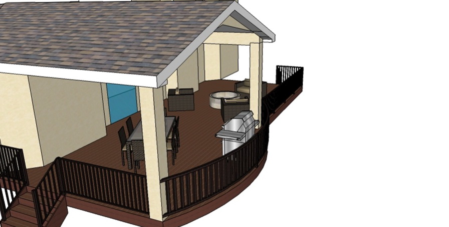 Designing A Deck In Sketchup | Home Design Ideas